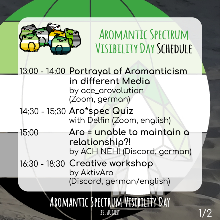 Aromantic Spectrum Visibility Day